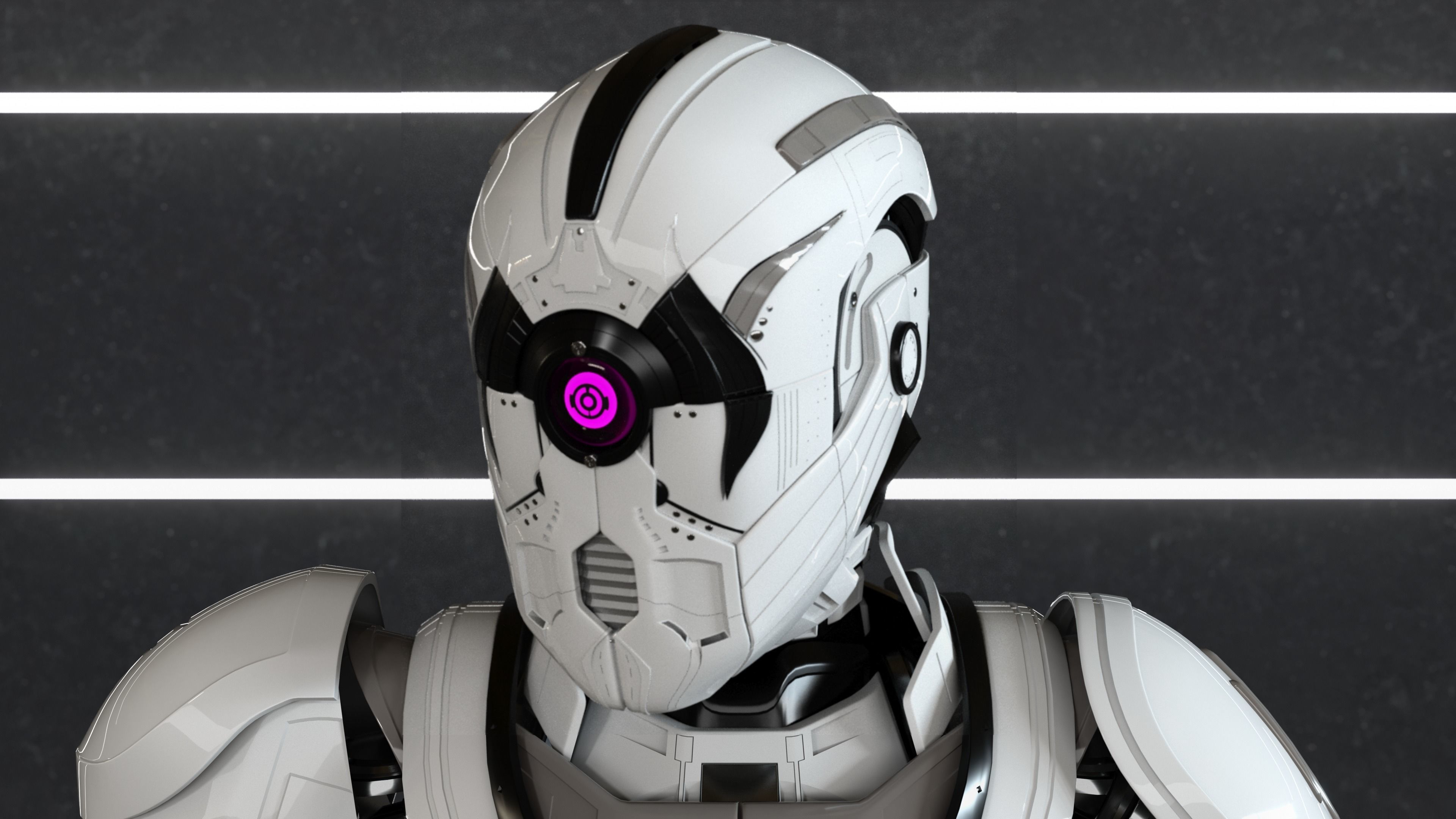 P-4-----Weapon Prototype 3D model rigged | CGTrader