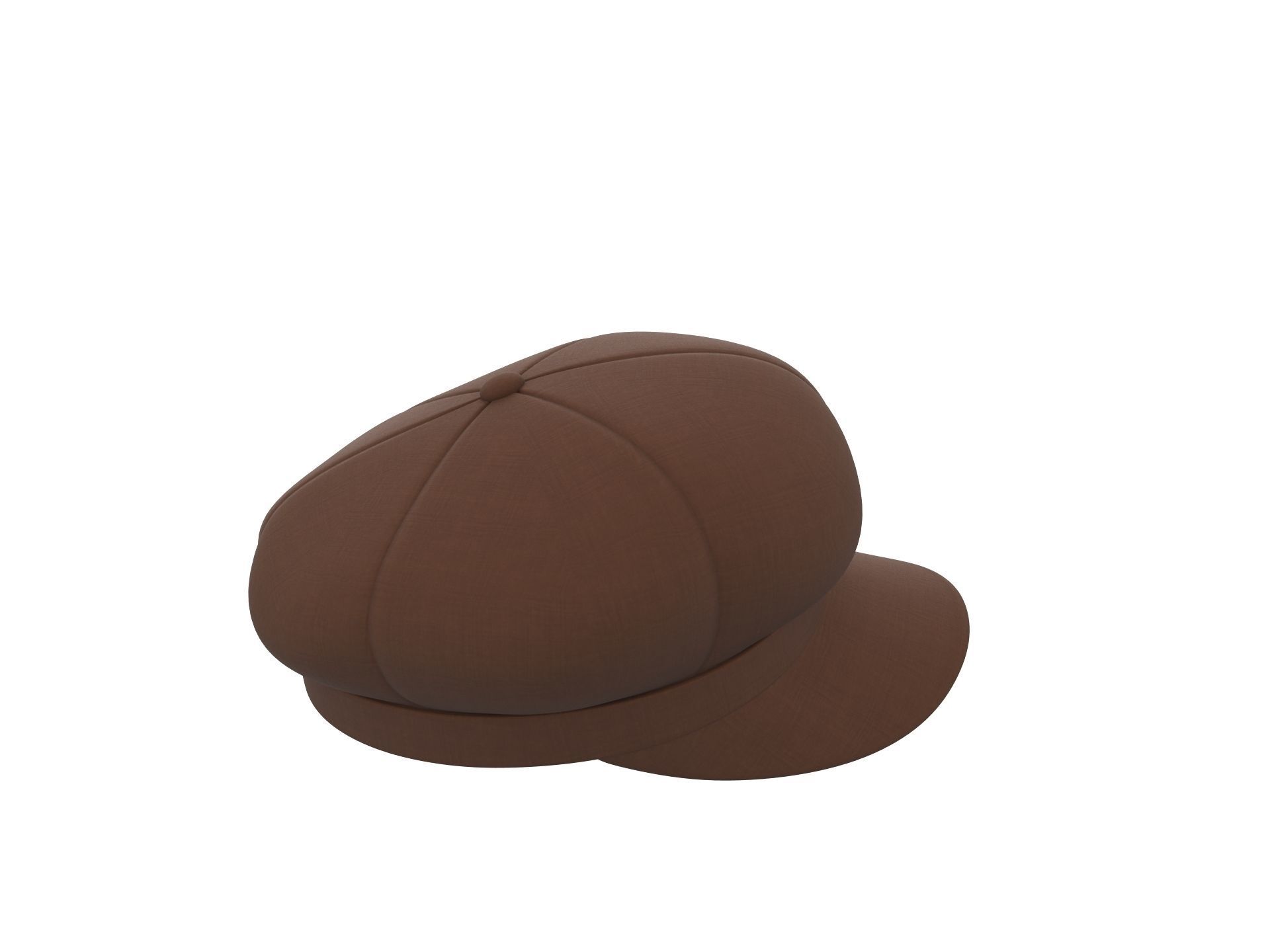 Poor Boy Hat 3D model | CGTrader