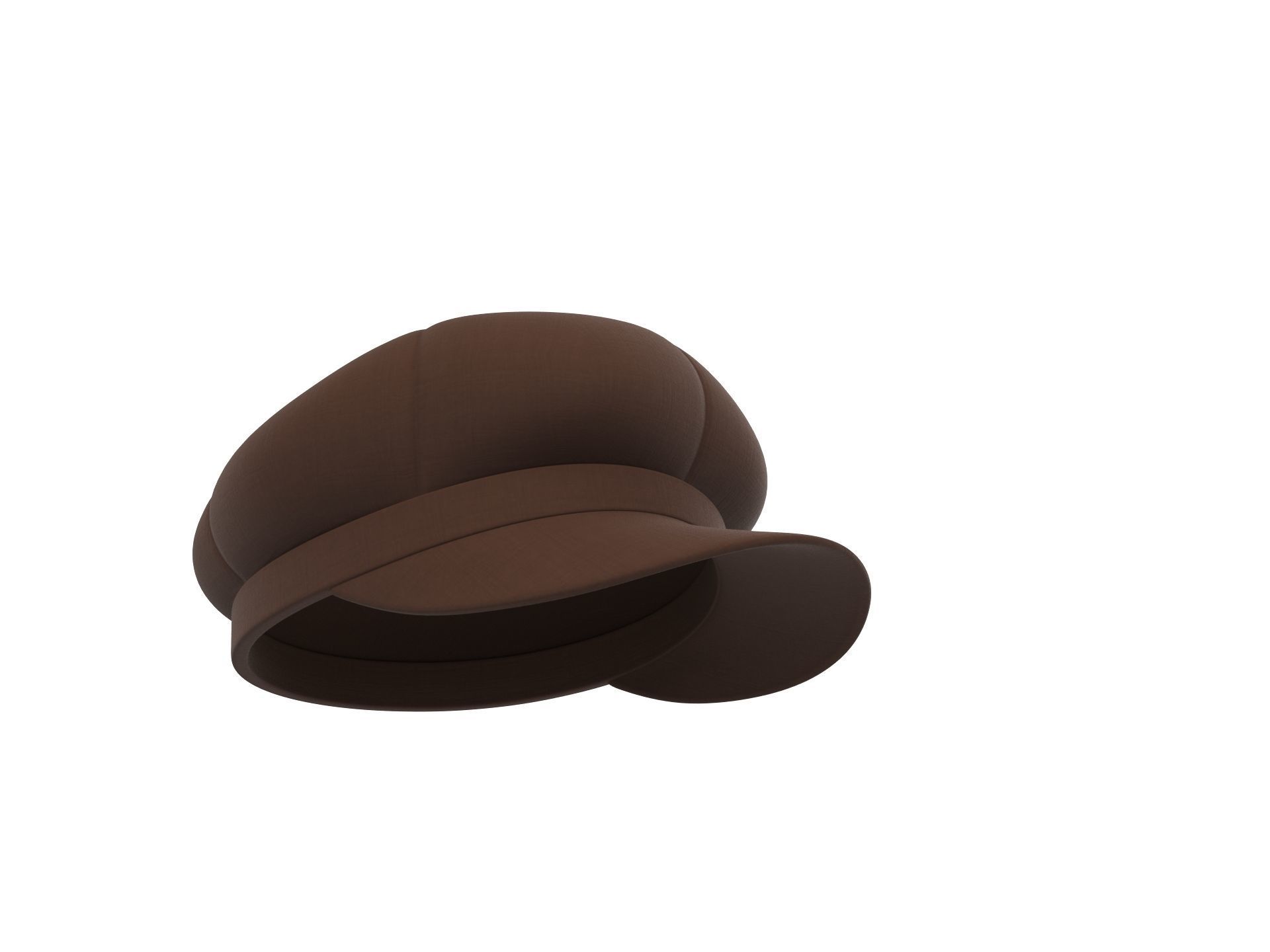 Poor Boy Hat 3D model | CGTrader