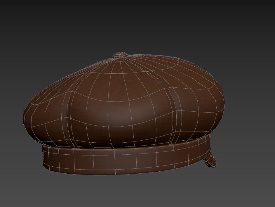 Poor Boy Hat 3D model | CGTrader