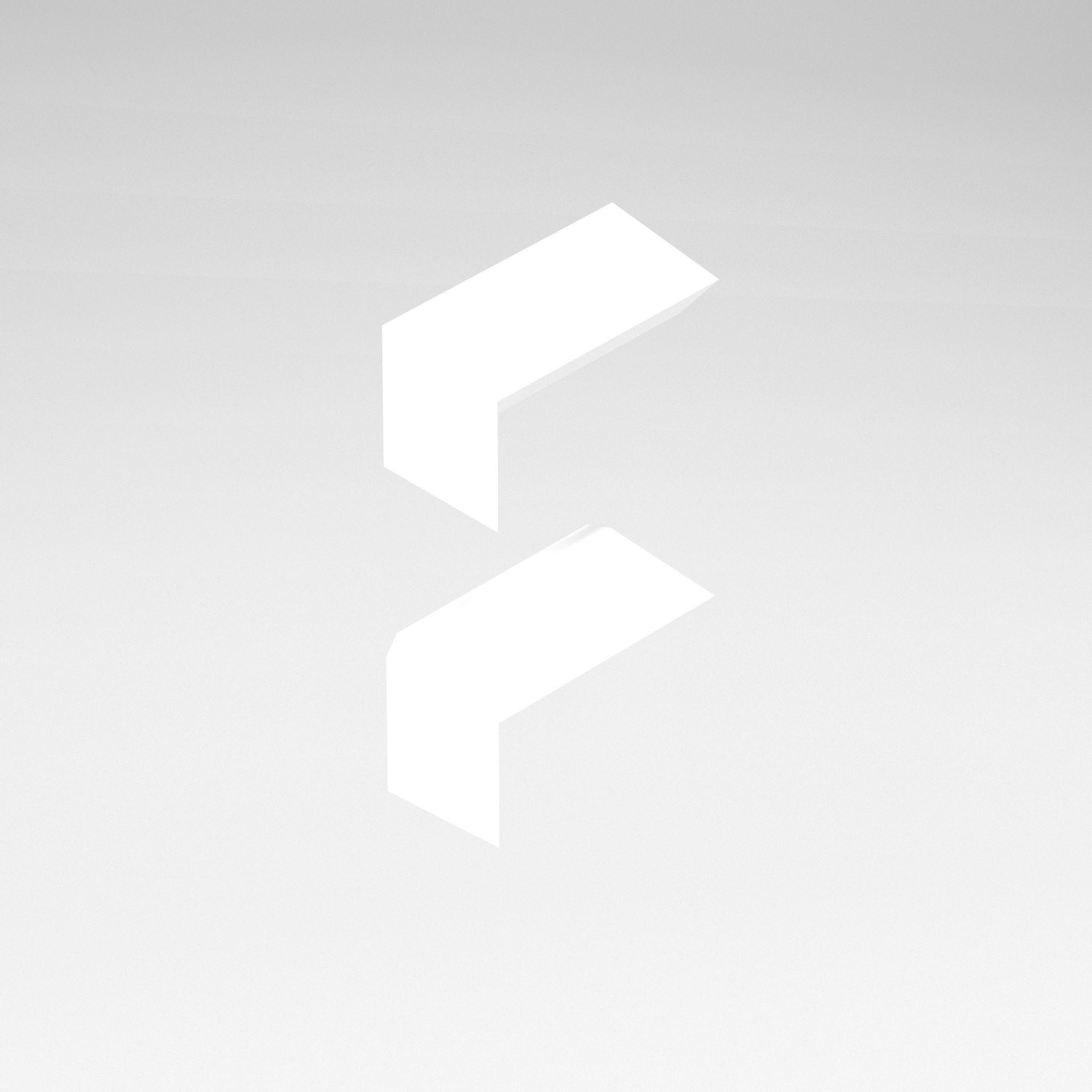 Fractal Design Logo v1 002 free VR / AR / low-poly 3D model | CGTrader