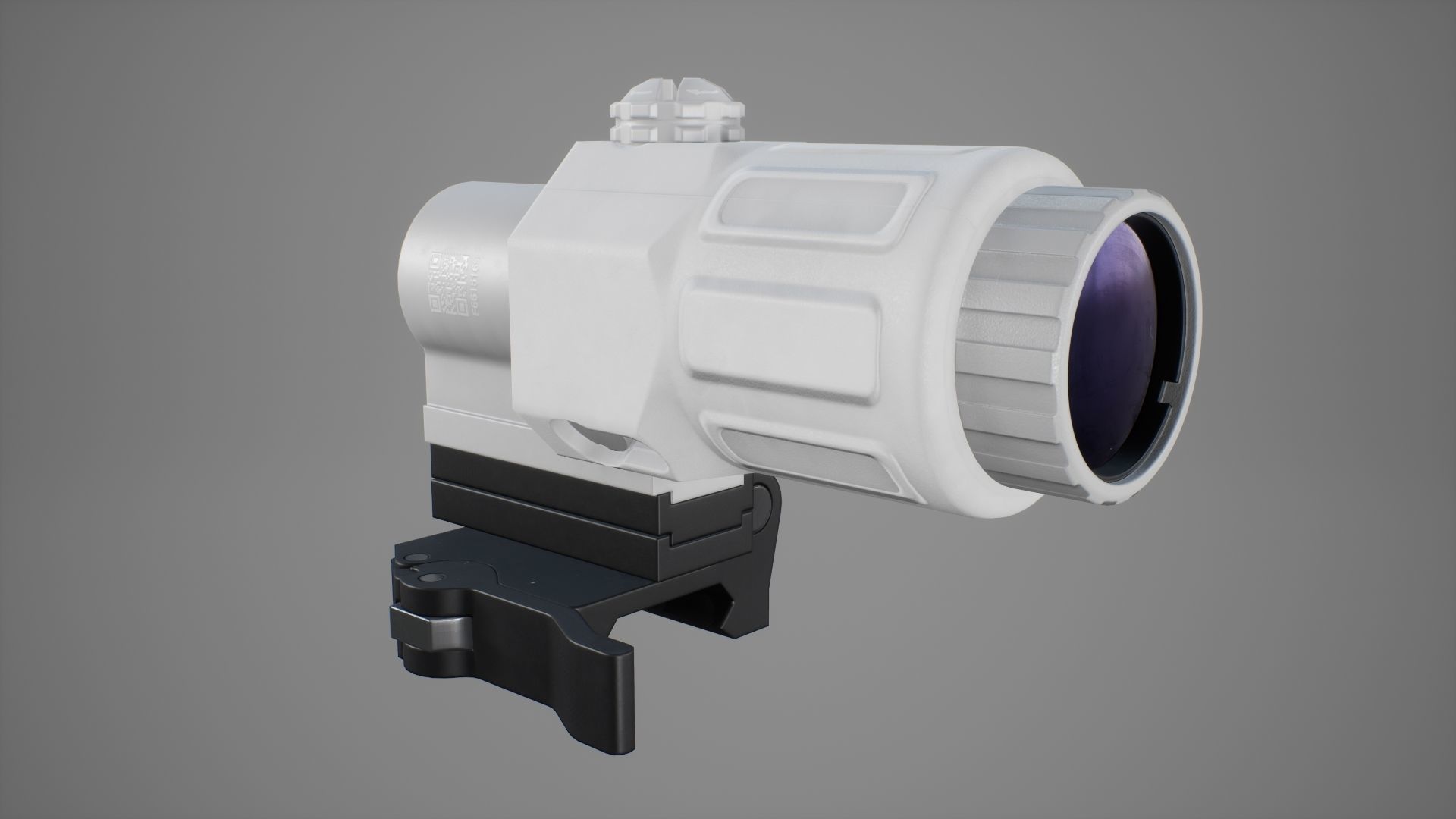 3D model Holographic Magnifier - FPS Gun Attachment for Unreal Engine ...