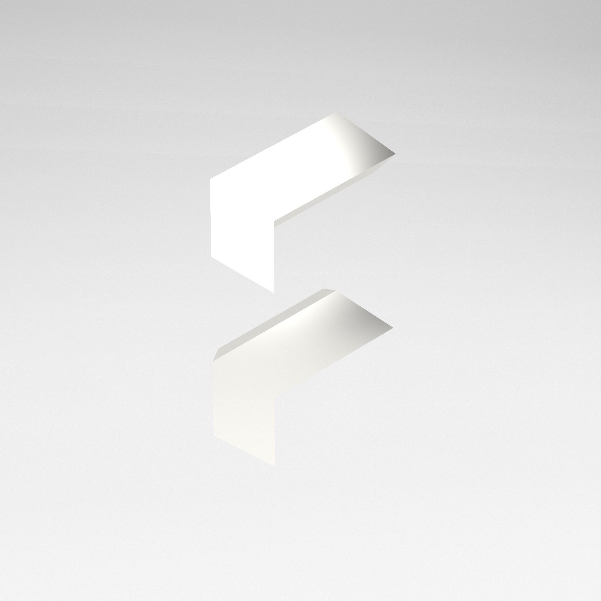 Fractal Design Logo v1 006 free VR / AR / low-poly 3D model | CGTrader