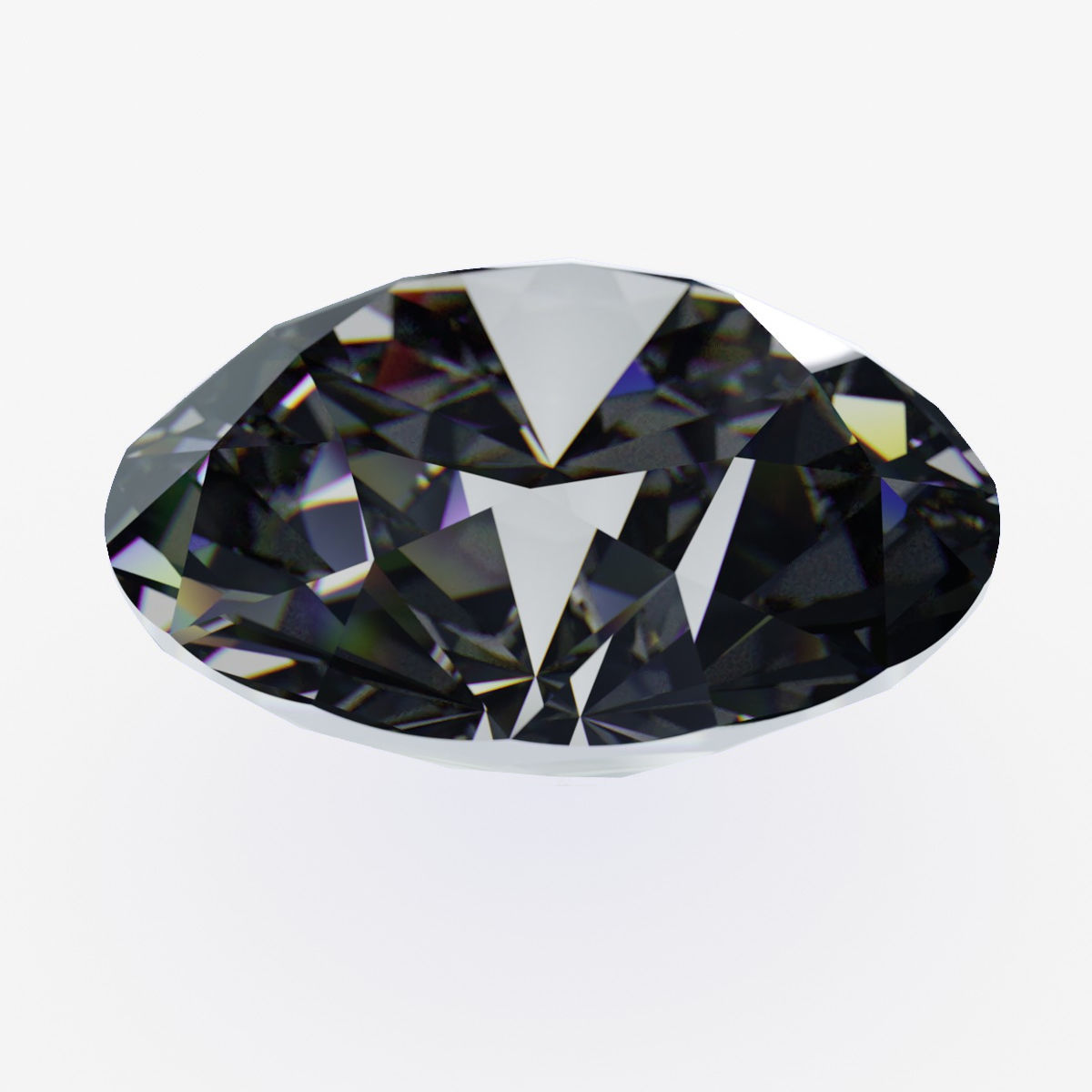 Diamond plus Blender Material Shader Simple Shapes Collection 3D model ...