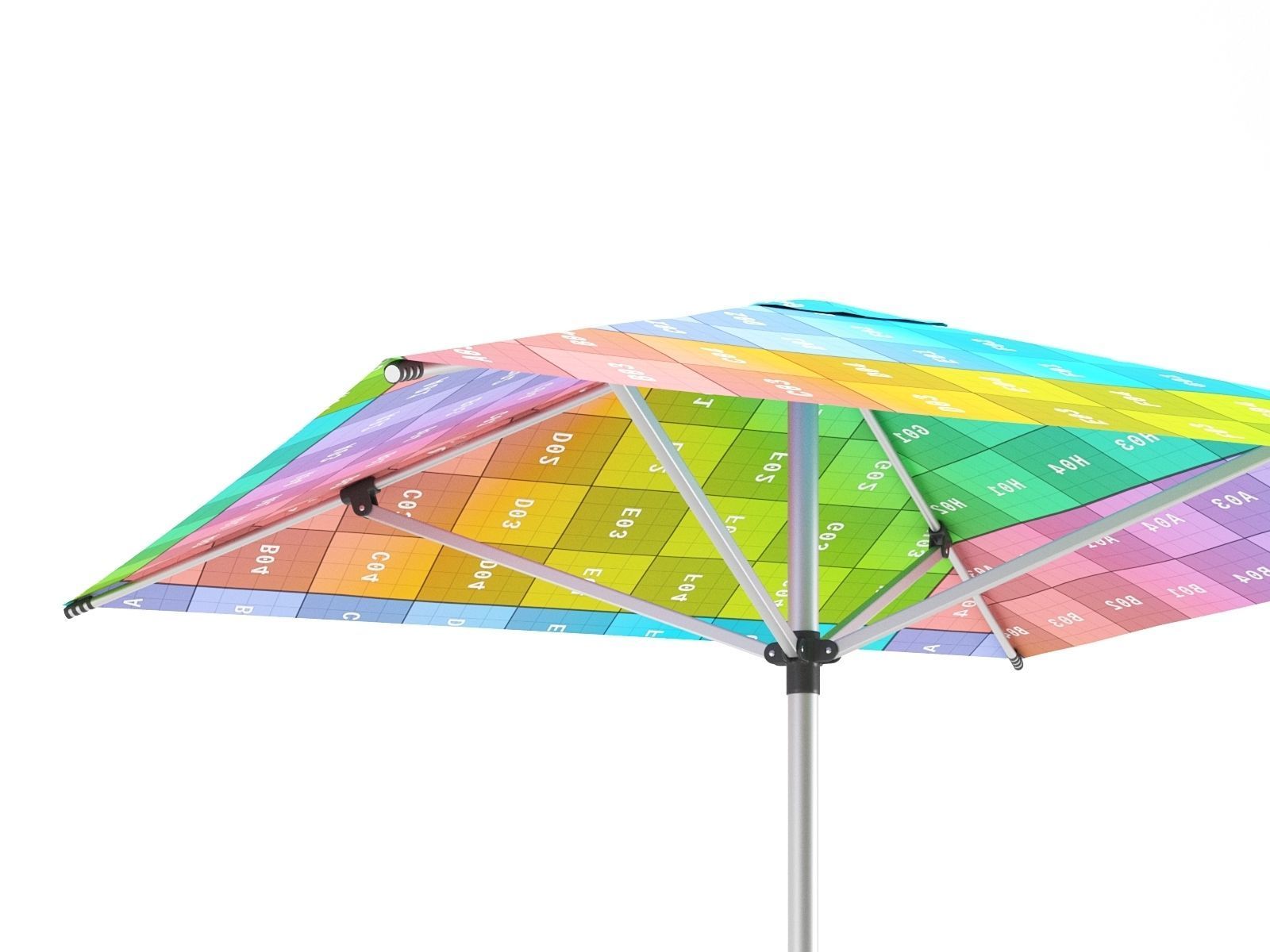 Umbrella Commercial Event Outdoor Parasol 3D model | CGTrader