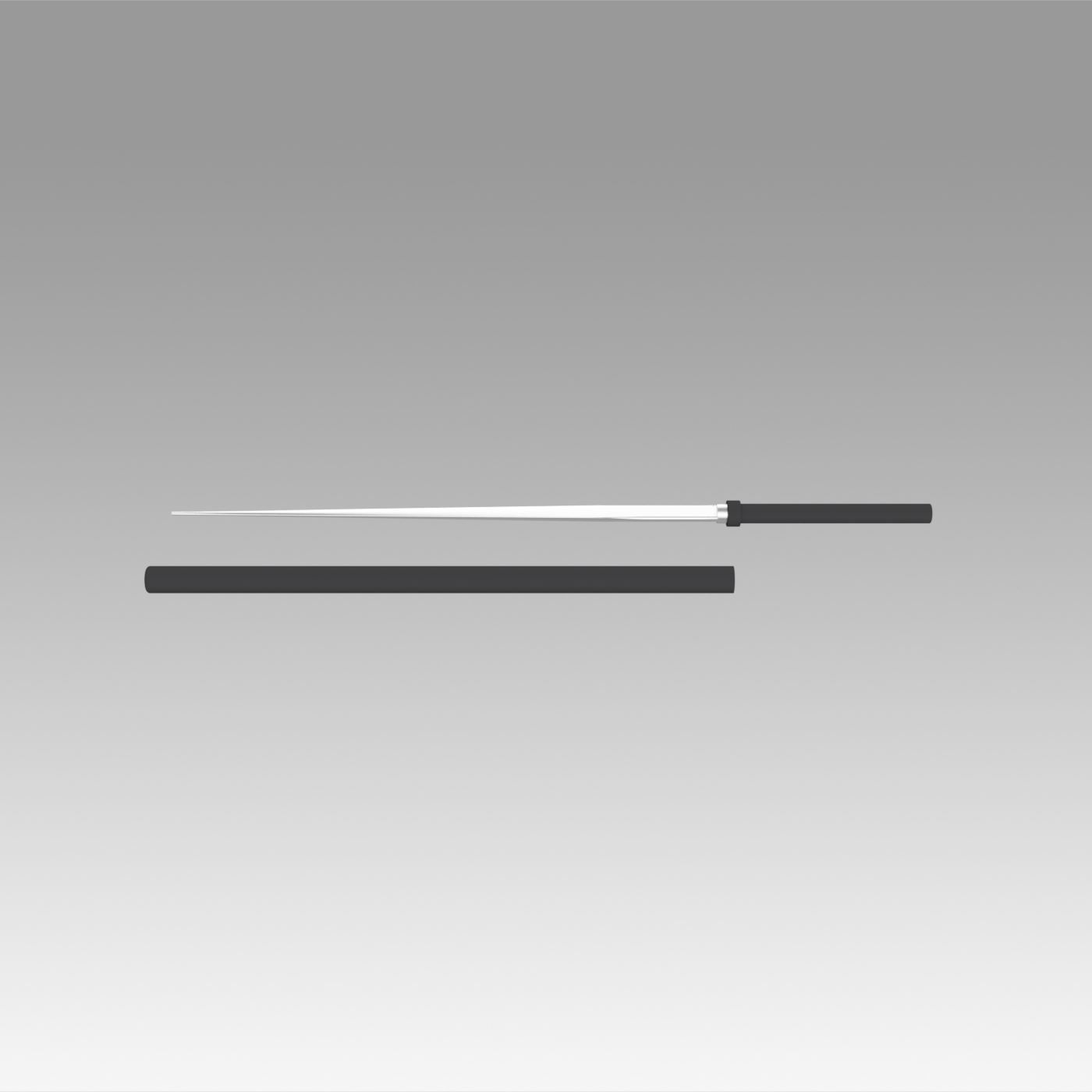 Gale Online Shinkawa Shouichi s Sword Cosplay Prop 3D model 3D ...