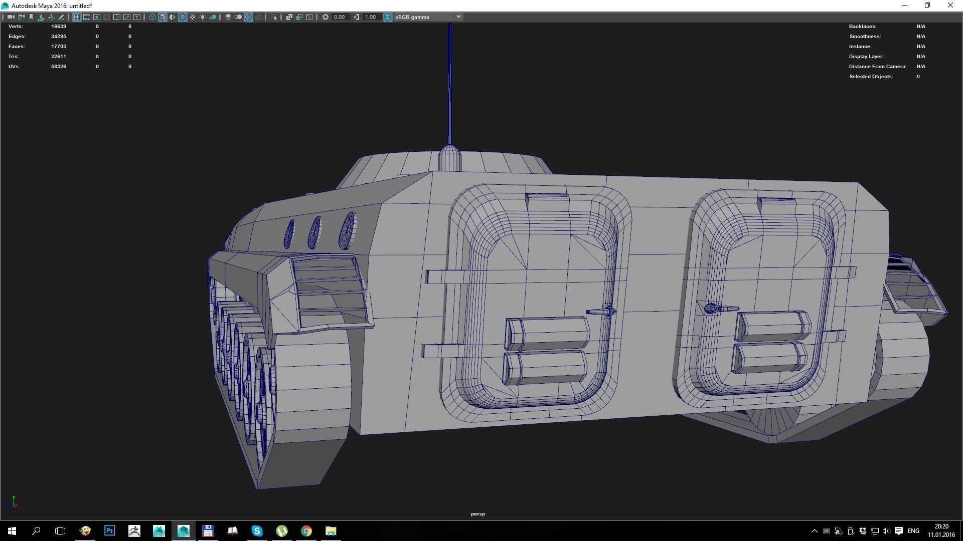 3D model BMP - Armored Infantry Combat Vehicle VR / AR / low-poly ...