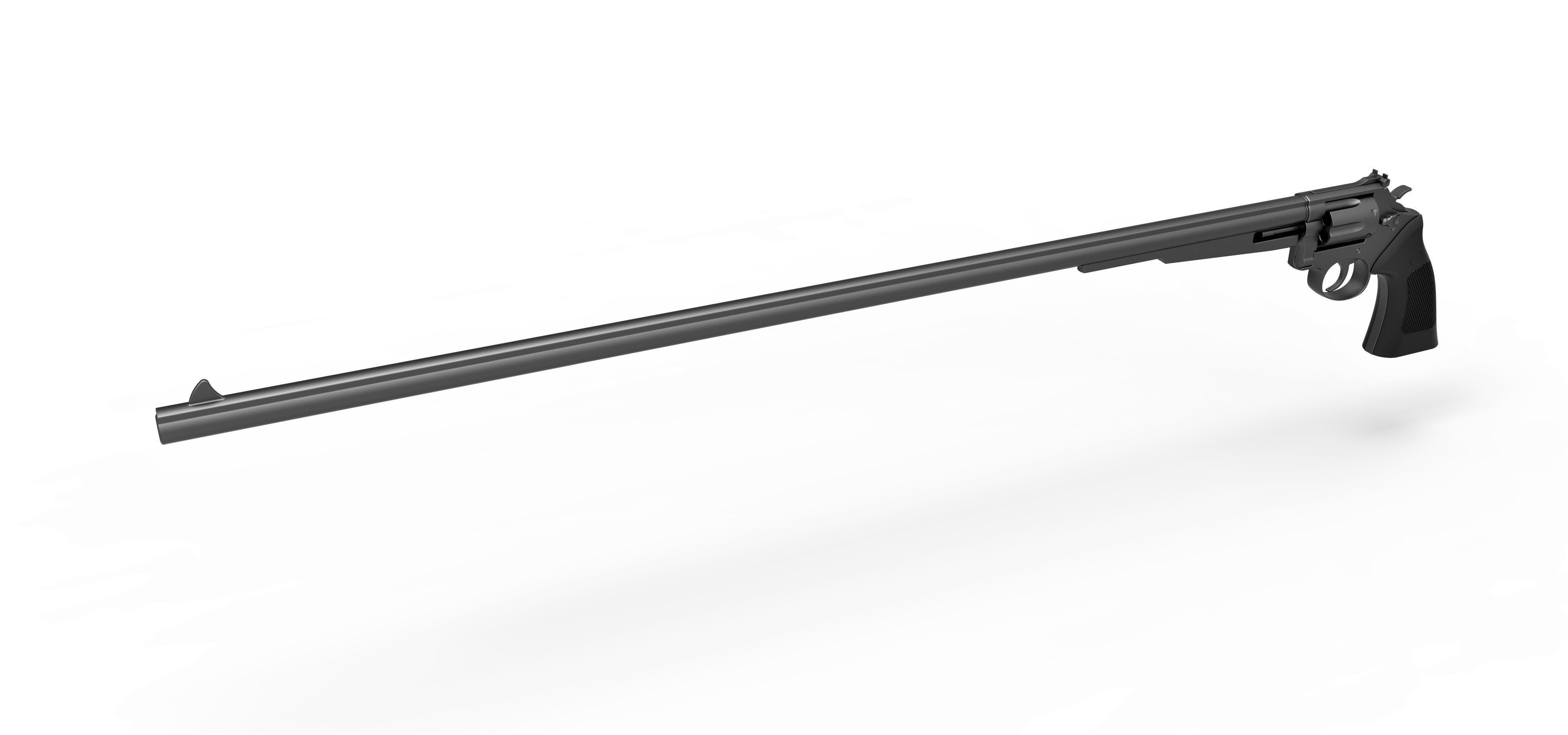 Long barrel revolver of Joker from the movie Batman 1989 3D model ...