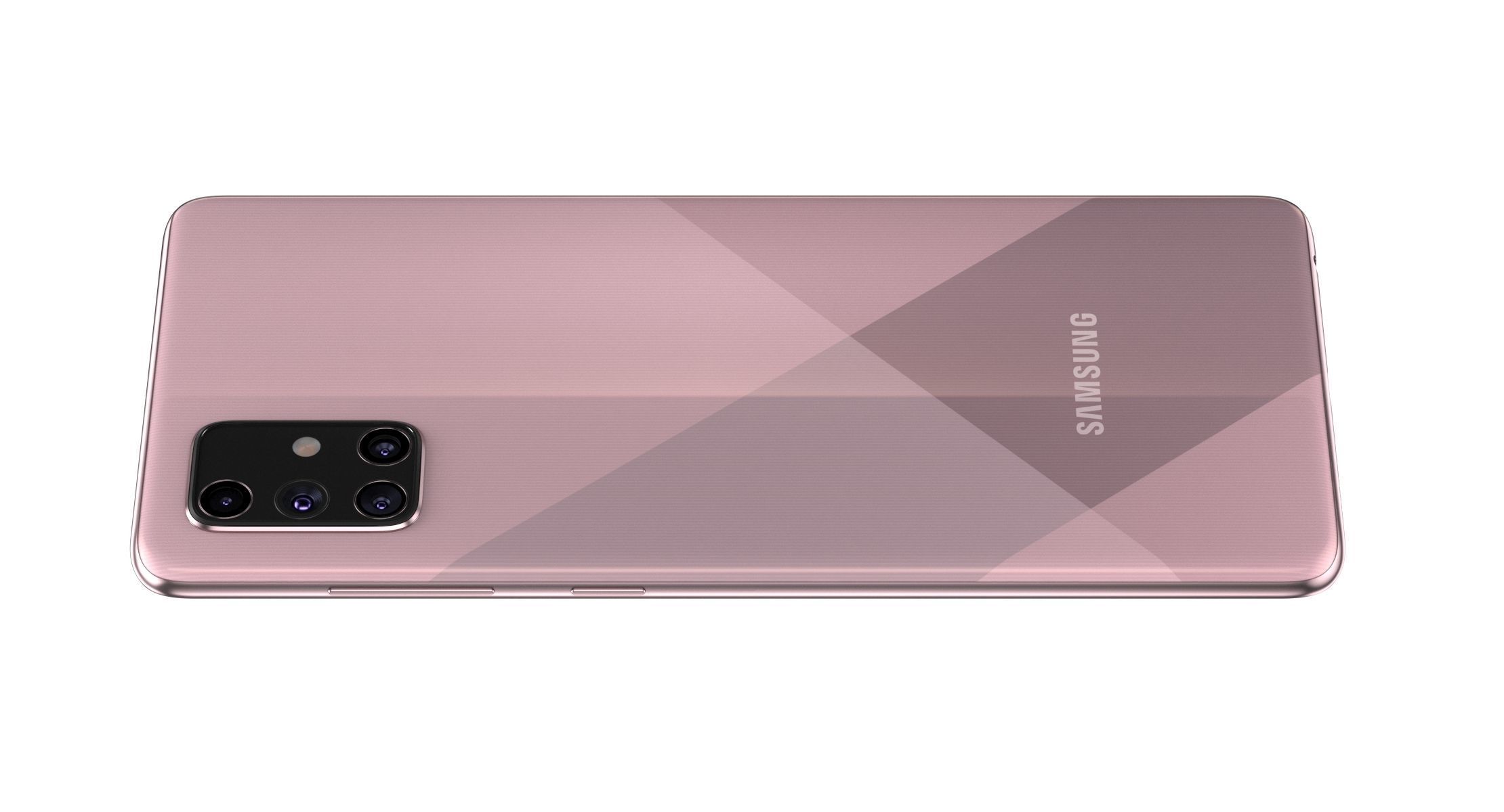 Samsung Galaxy A71 Prism Crush Pink 3D model | CGTrader