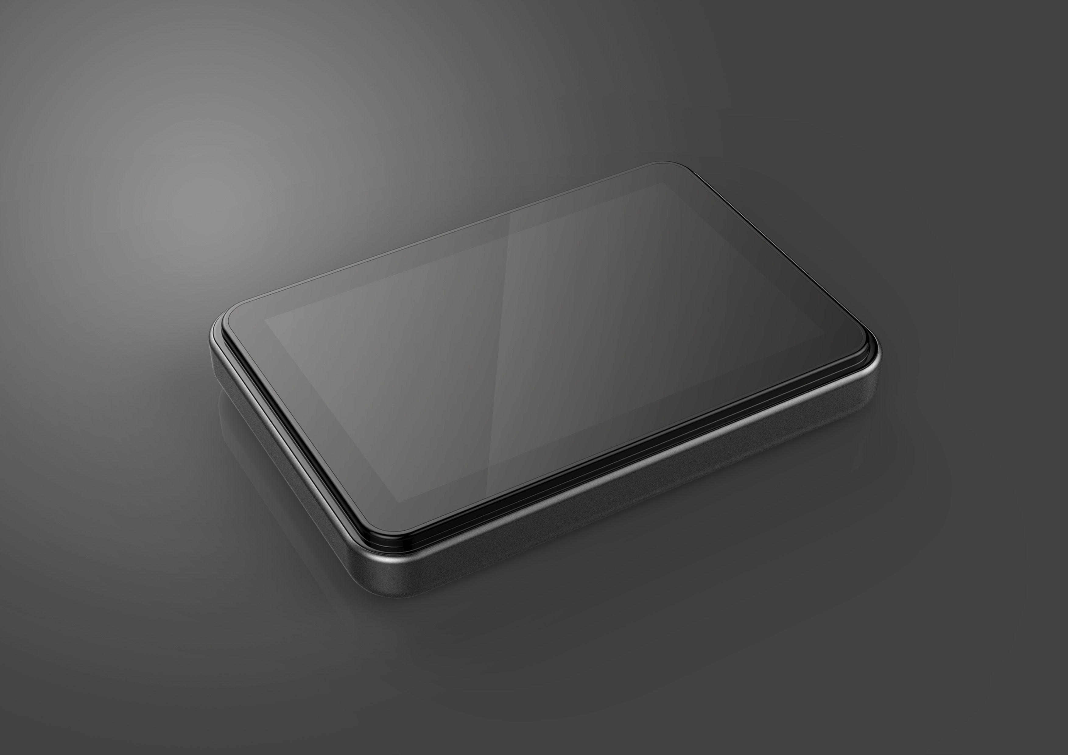Pad display design black 3D model 3D printable | CGTrader