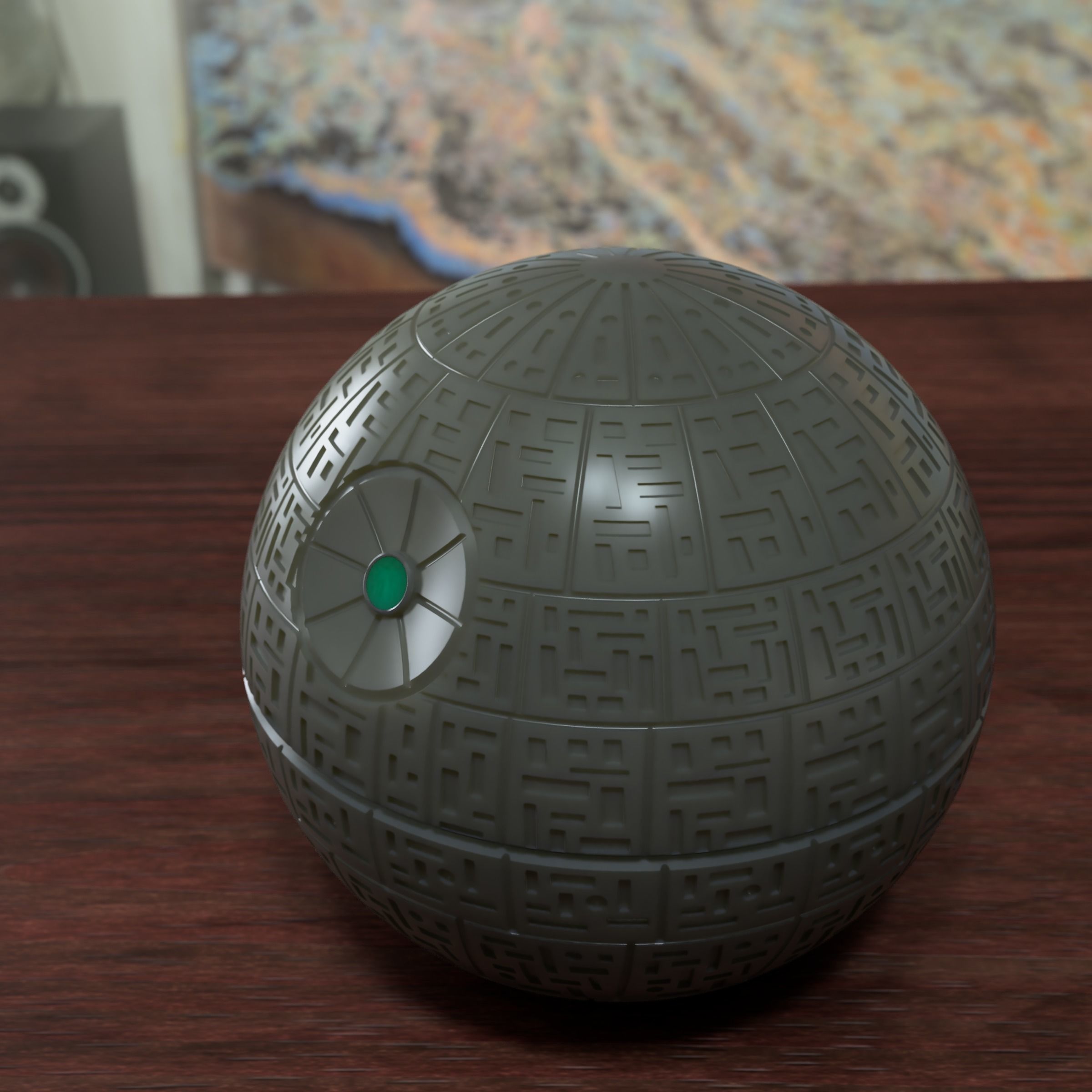star wars death star 3D model 3D printable | CGTrader
