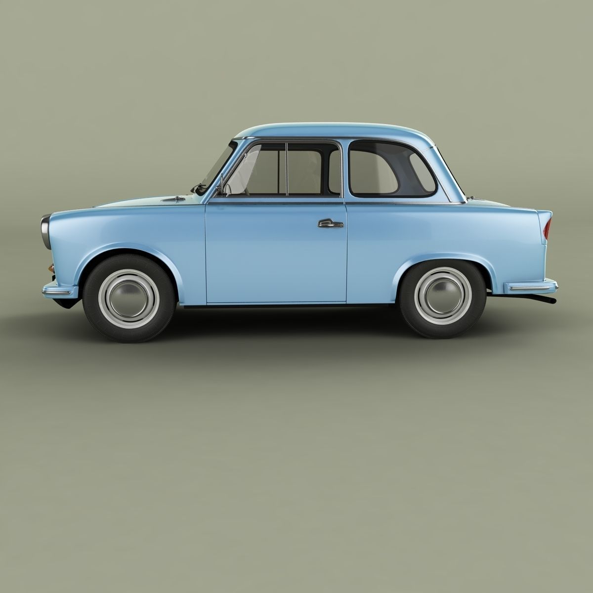 Trabant P50 3D model | CGTrader