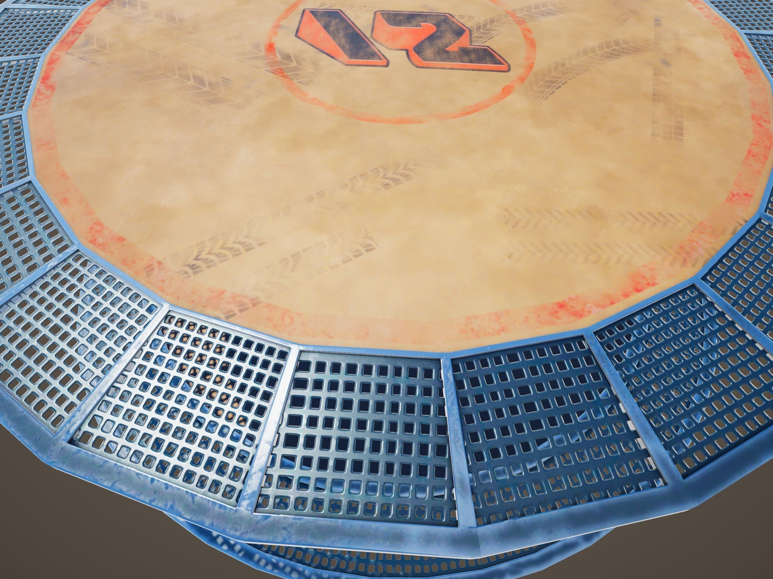 3D model Mini Arena VR / AR / low-poly | CGTrader