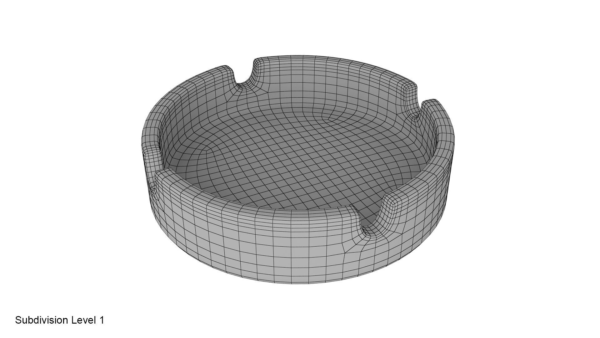 Ashtray 3D model | CGTrader