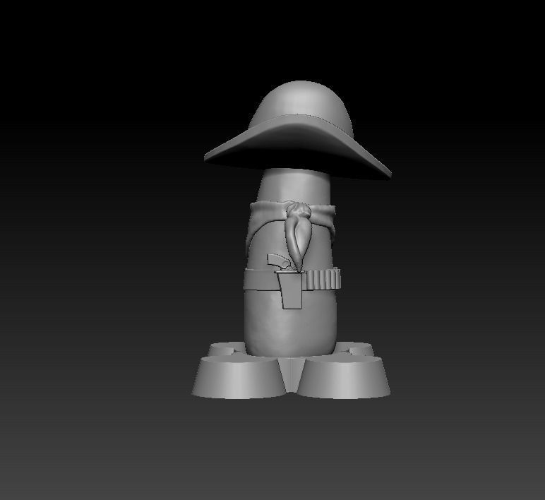 Jebediah Springfield Tongue From The Simpsons 3D model 3D printable ...