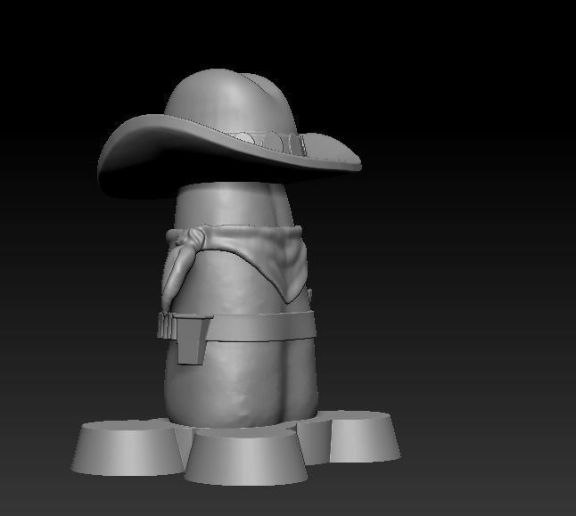 Jebediah Springfield Tongue From The Simpsons 3D model 3D printable ...