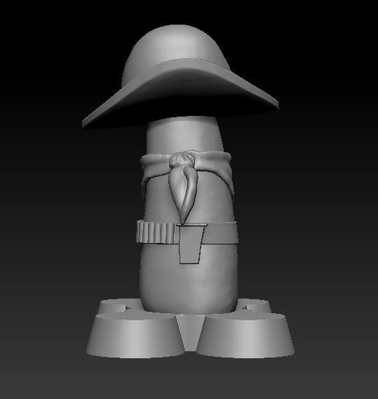 Jebediah Springfield Tongue From The Simpsons 3D model 3D printable ...