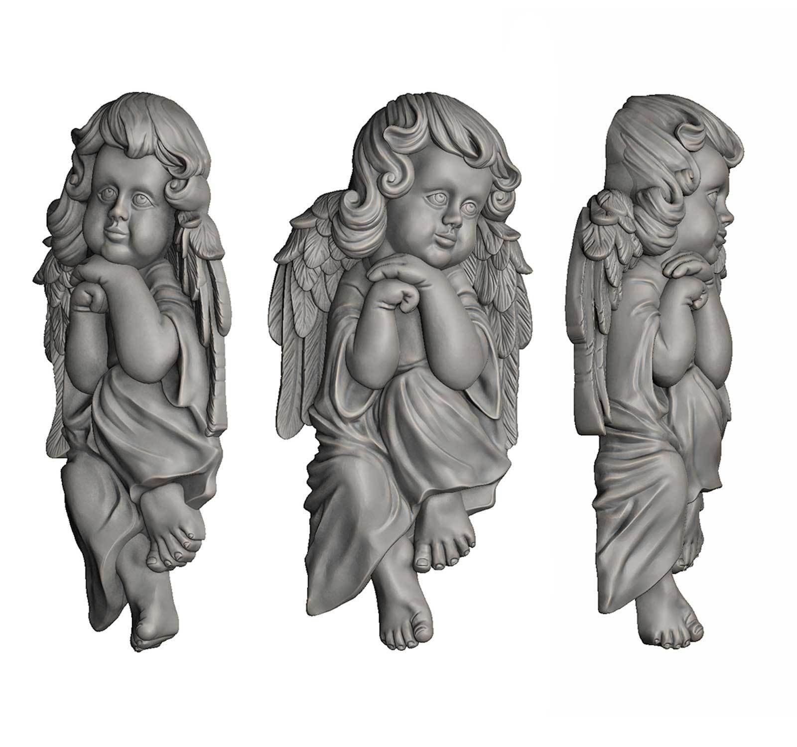 angel 3D model 3D printable | CGTrader