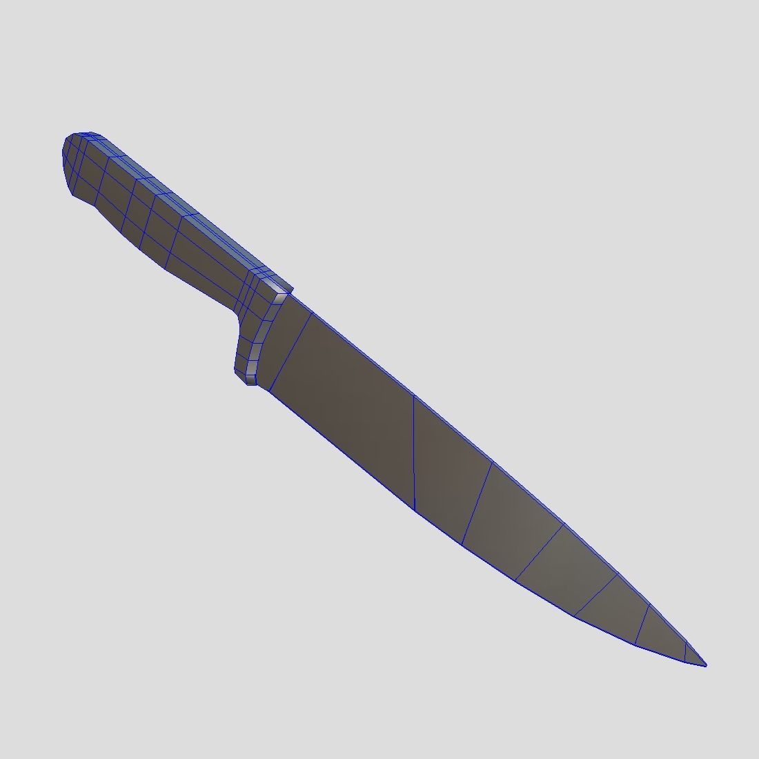 CC0 - Kitchen Knife free VR / AR / low-poly 3D model | CGTrader