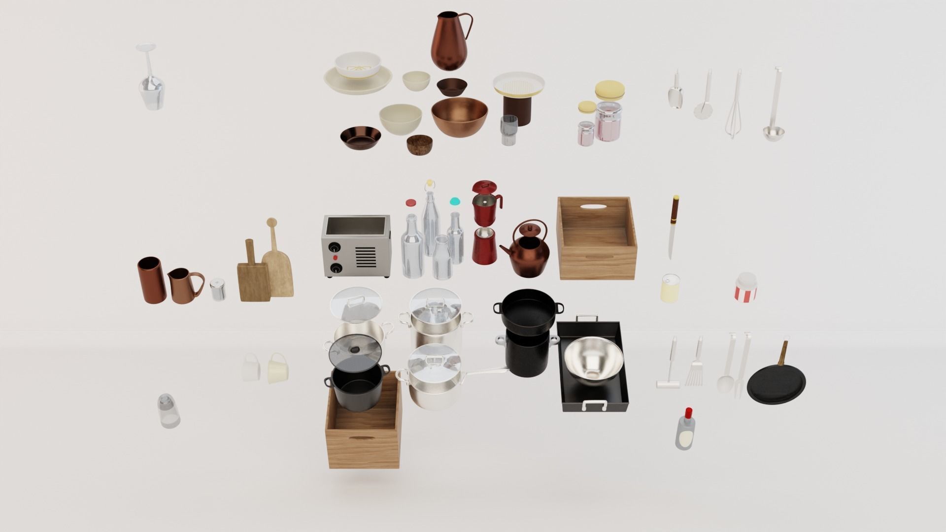 3D model Kitchen Tool VR / AR / low-poly | CGTrader