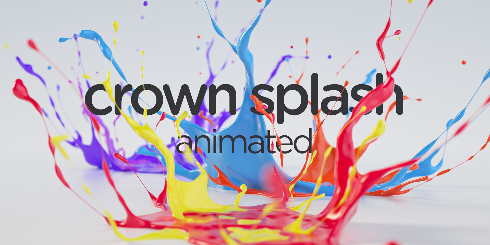 Crown Splash Animated 3D model animated | CGTrader