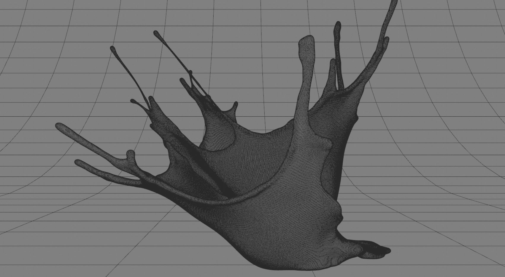 Crown Splash Animated 3D model animated | CGTrader