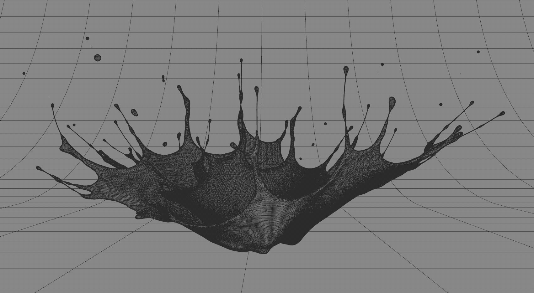 Crown Splash Animated 3D model animated | CGTrader