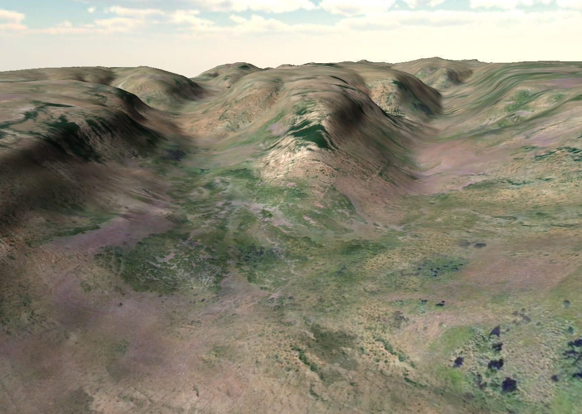 Terrain Texture Set 3D model | CGTrader