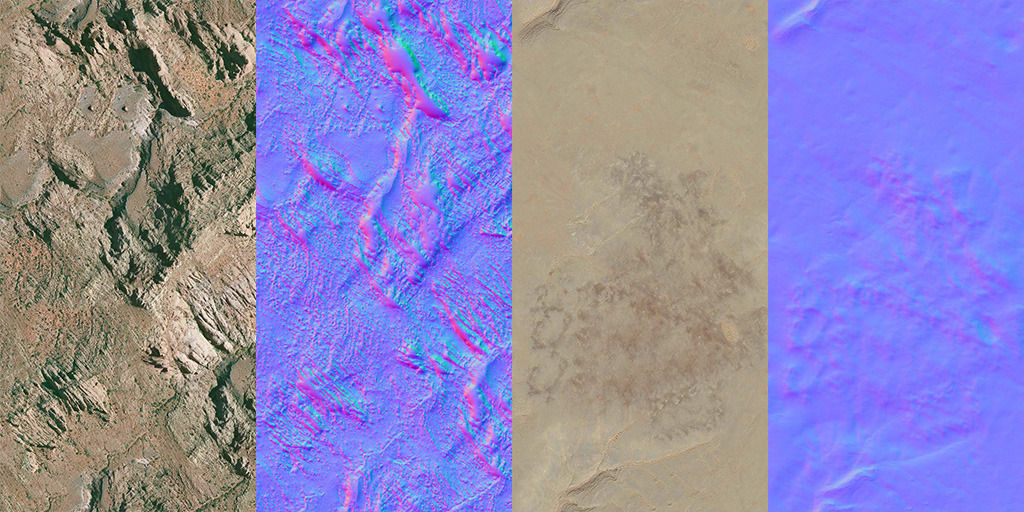 Terrain Texture Set 3D model | CGTrader