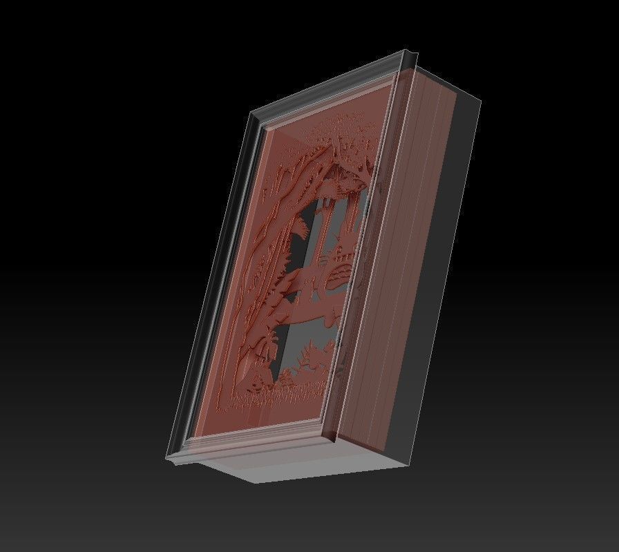 Light Box with Tottoro - DIY 3D model 3D printable | CGTrader
