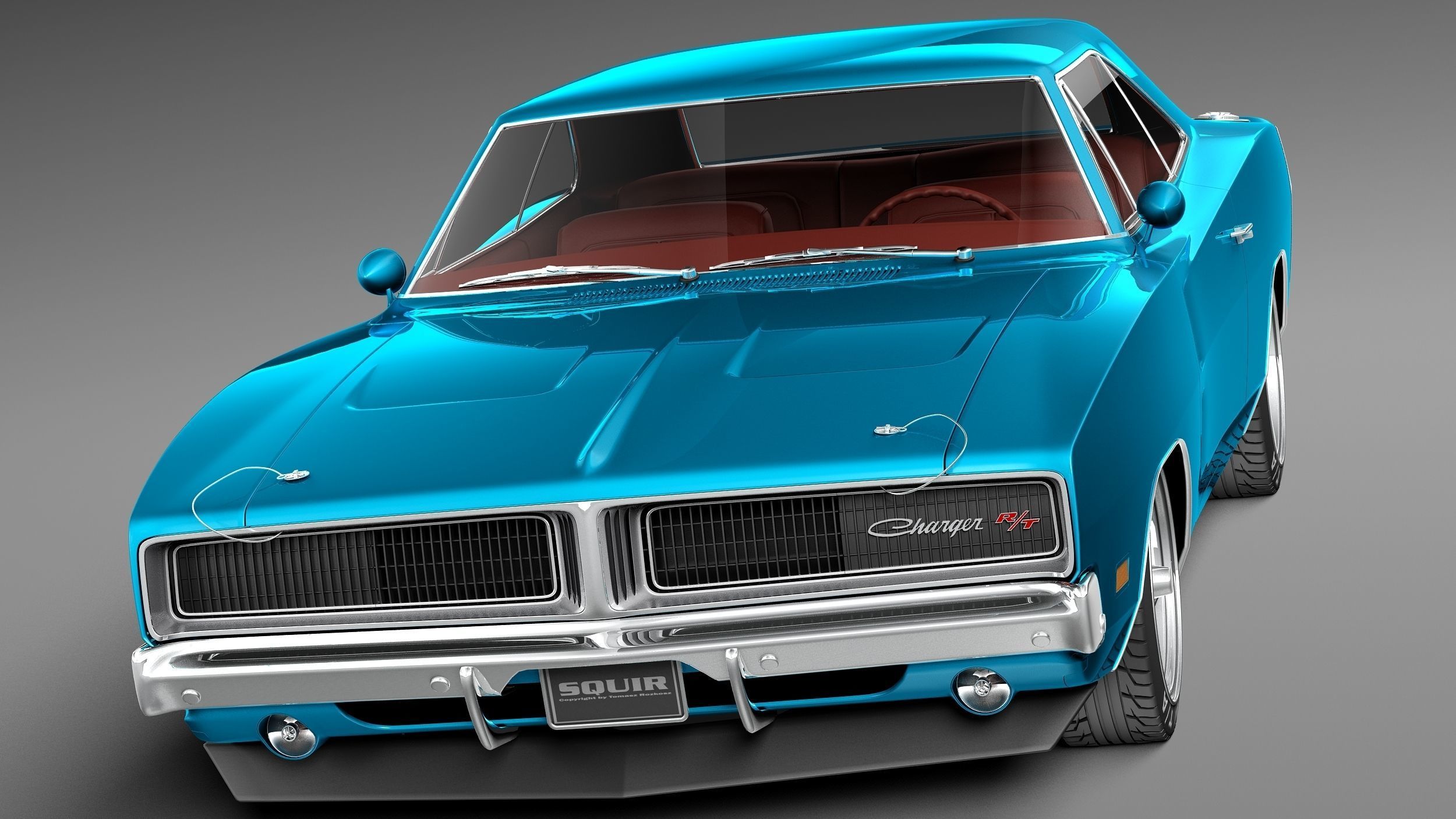 Dodge Charger Pro Touring 1968-1969 3D model | CGTrader