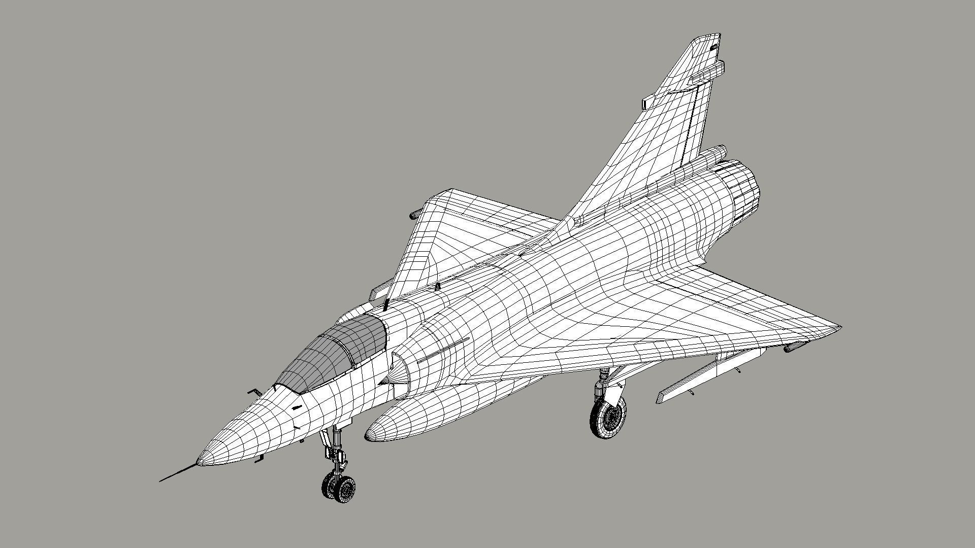 3D model Mirage 2000 VR / AR / low-poly | CGTrader