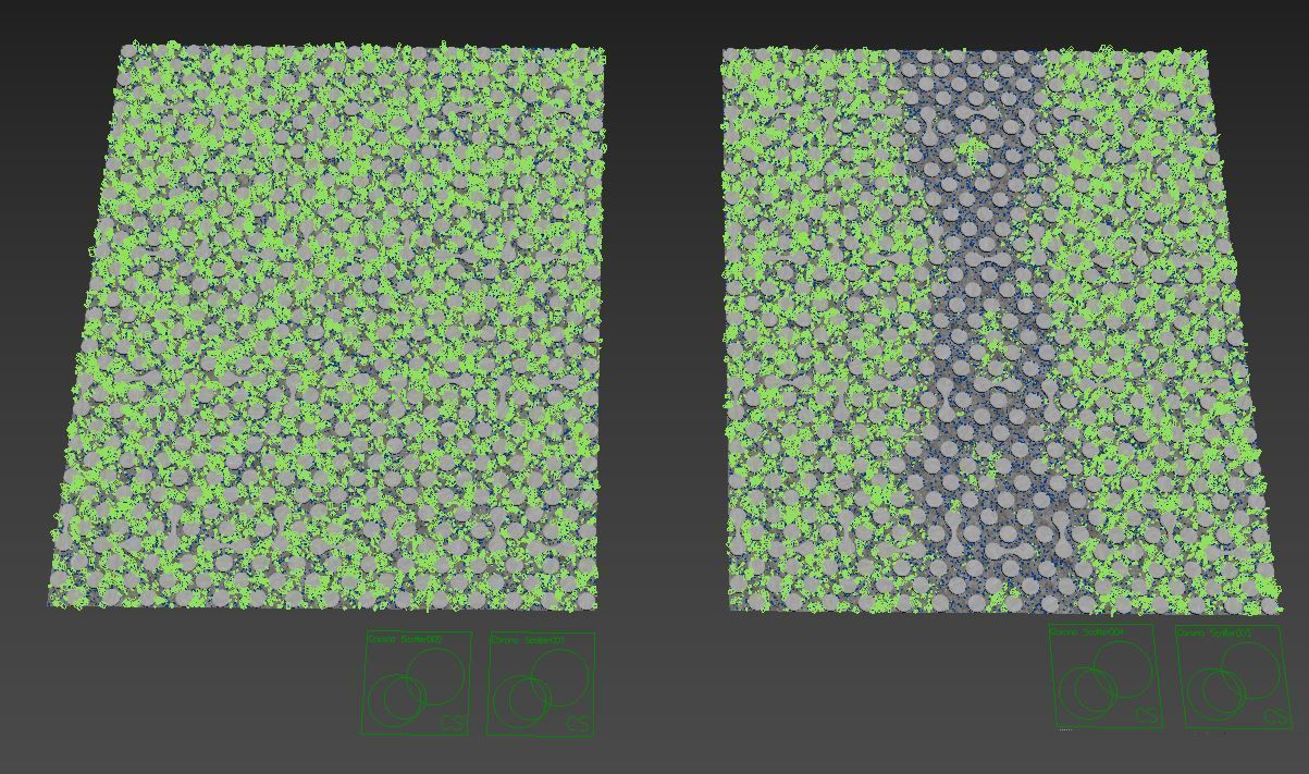 Grass Eco parking Paving tile gravel with grass 3D model | CGTrader