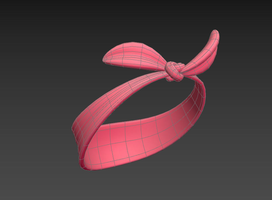 Lady Headband 3D model | CGTrader