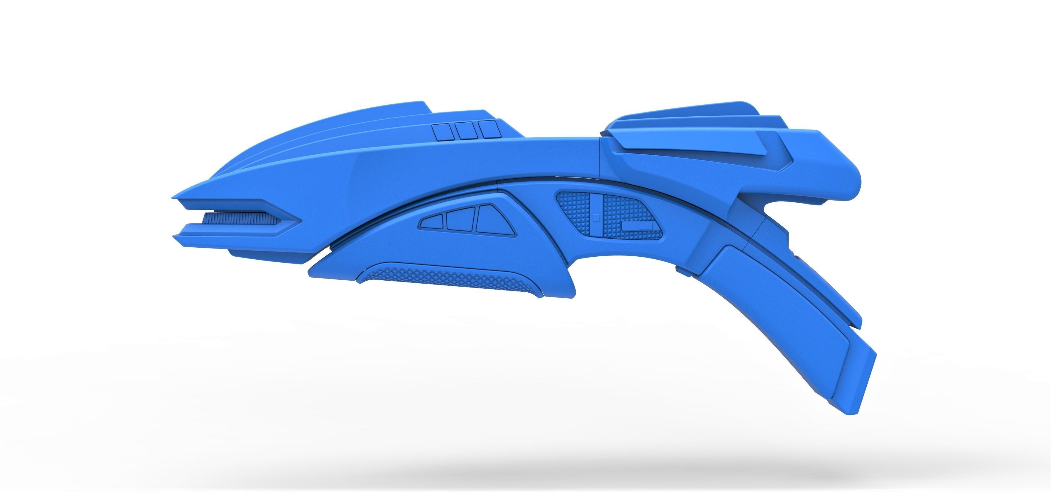 Romulan Disruptor Rifle from Star Trek Deep Space Nine 3D model | CGTrader