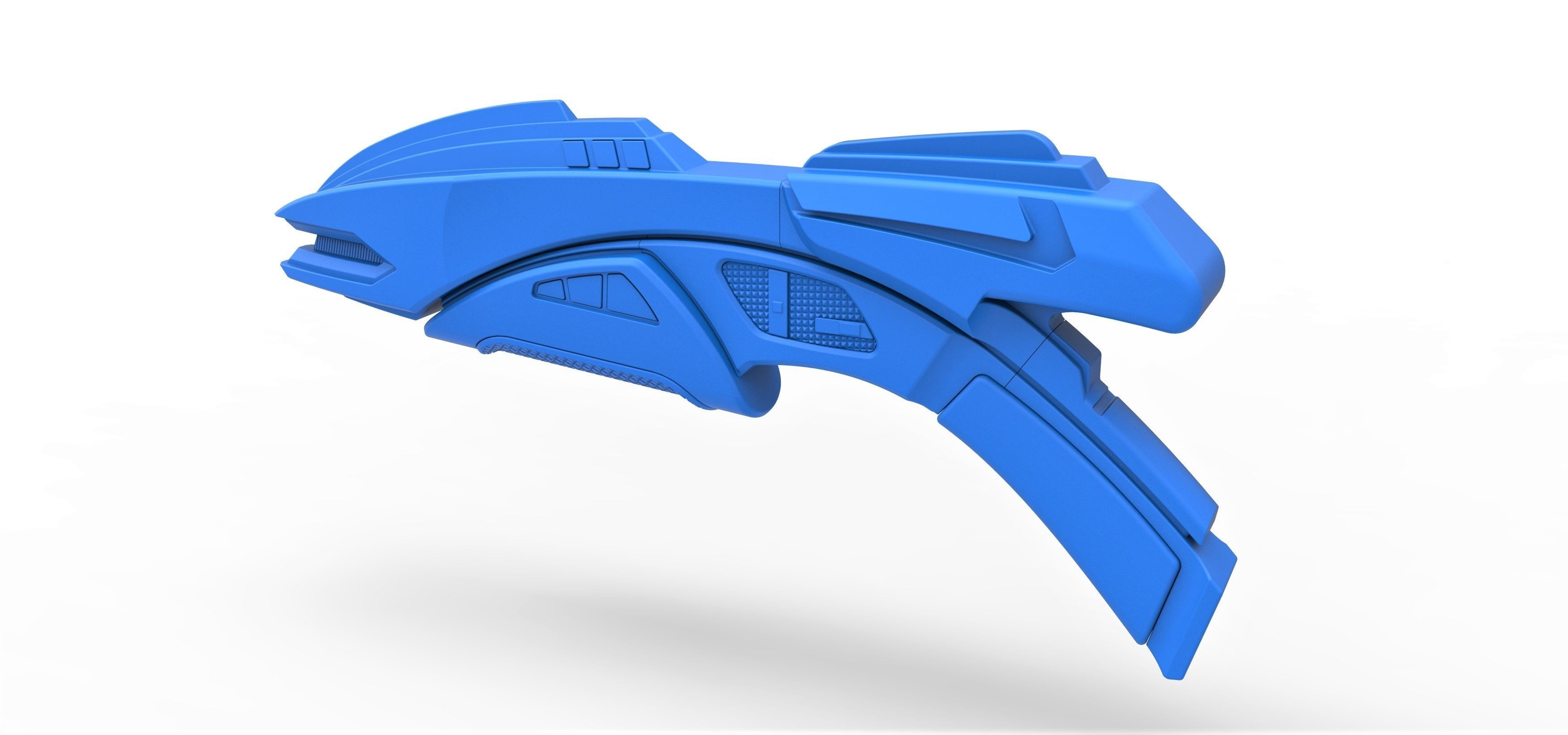 Romulan Disruptor Rifle from Star Trek Deep Space Nine 3D model | CGTrader