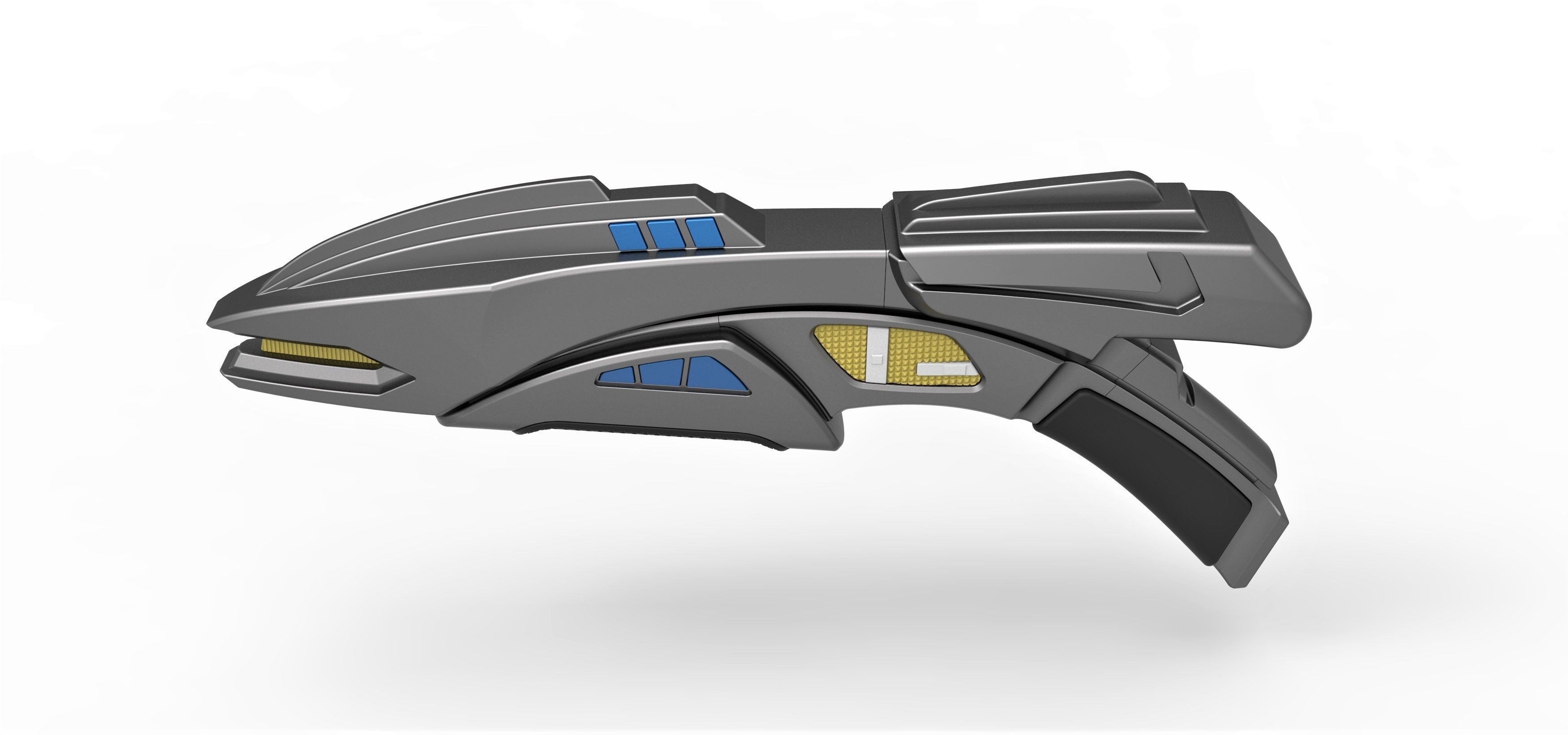 Romulan Disruptor Rifle from Star Trek Deep Space Nine 3D model | CGTrader
