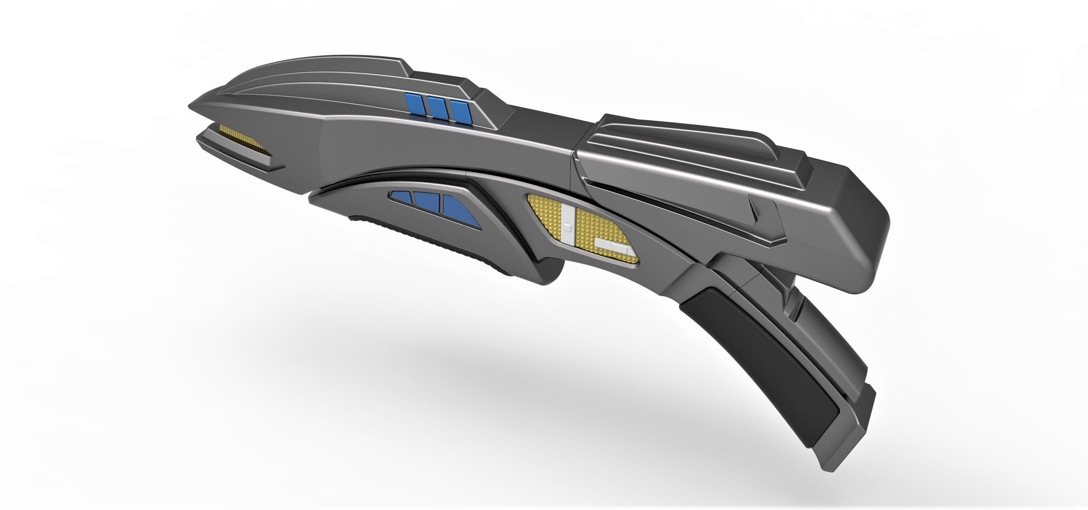 Romulan Disruptor Rifle from Star Trek Deep Space Nine 3D model | CGTrader