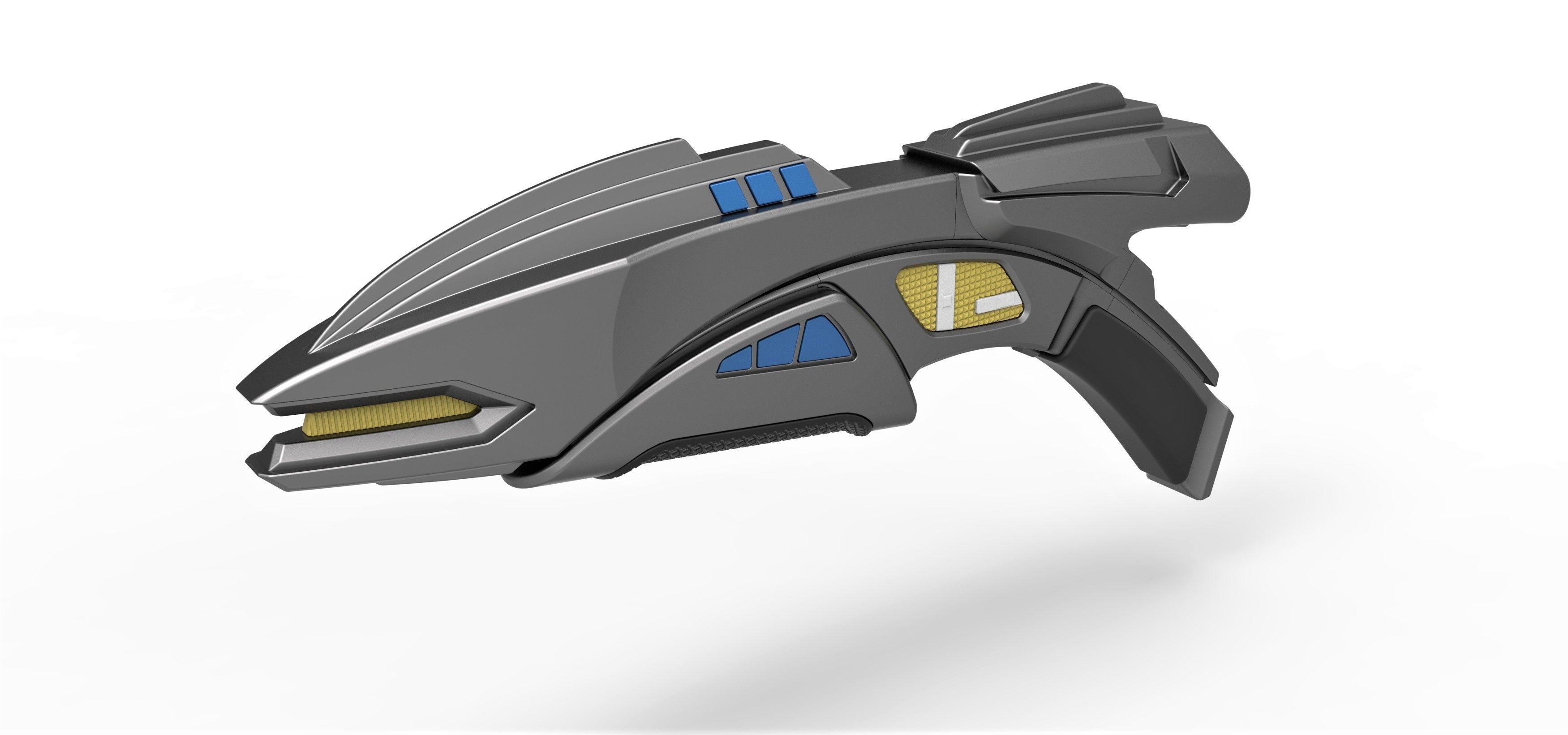 Romulan Disruptor Rifle from Star Trek Deep Space Nine 3D model | CGTrader
