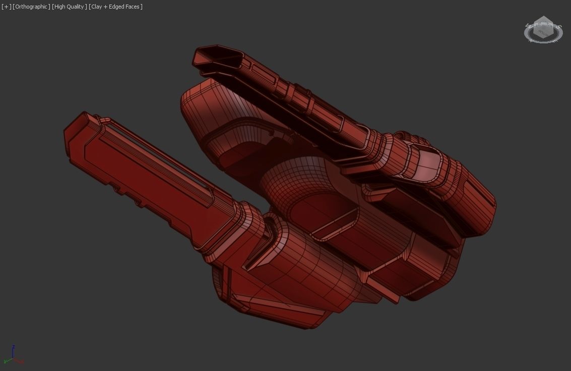 Spacecraft Sci-Fi free VR / AR / low-poly 3D model | CGTrader