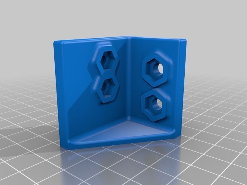 Shapeoko 2 Drag Chain Mounts free 3D model 3D printable | CGTrader