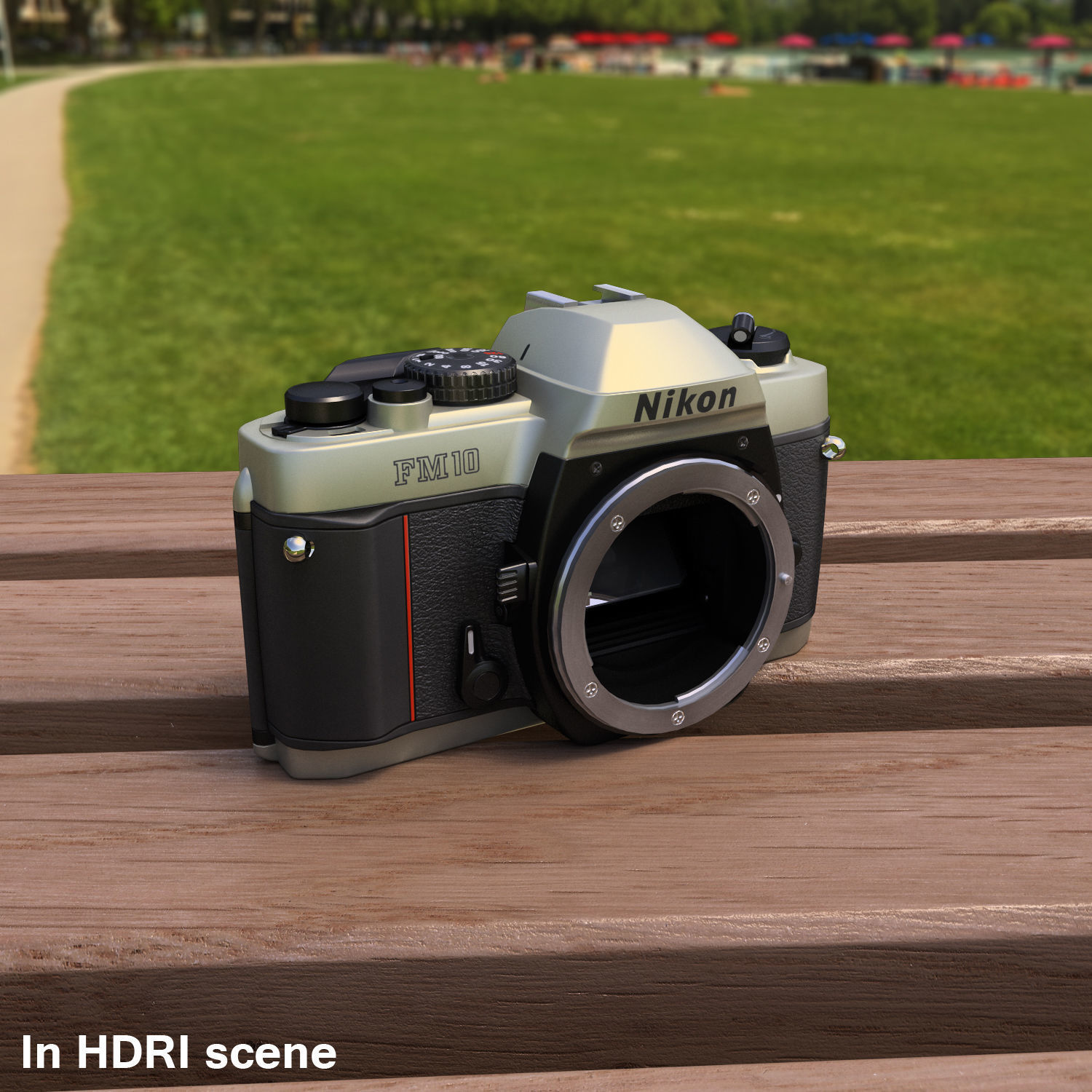 3D model Nikon FM10 35mm film SLR camera VR / AR / low-poly | CGTrader