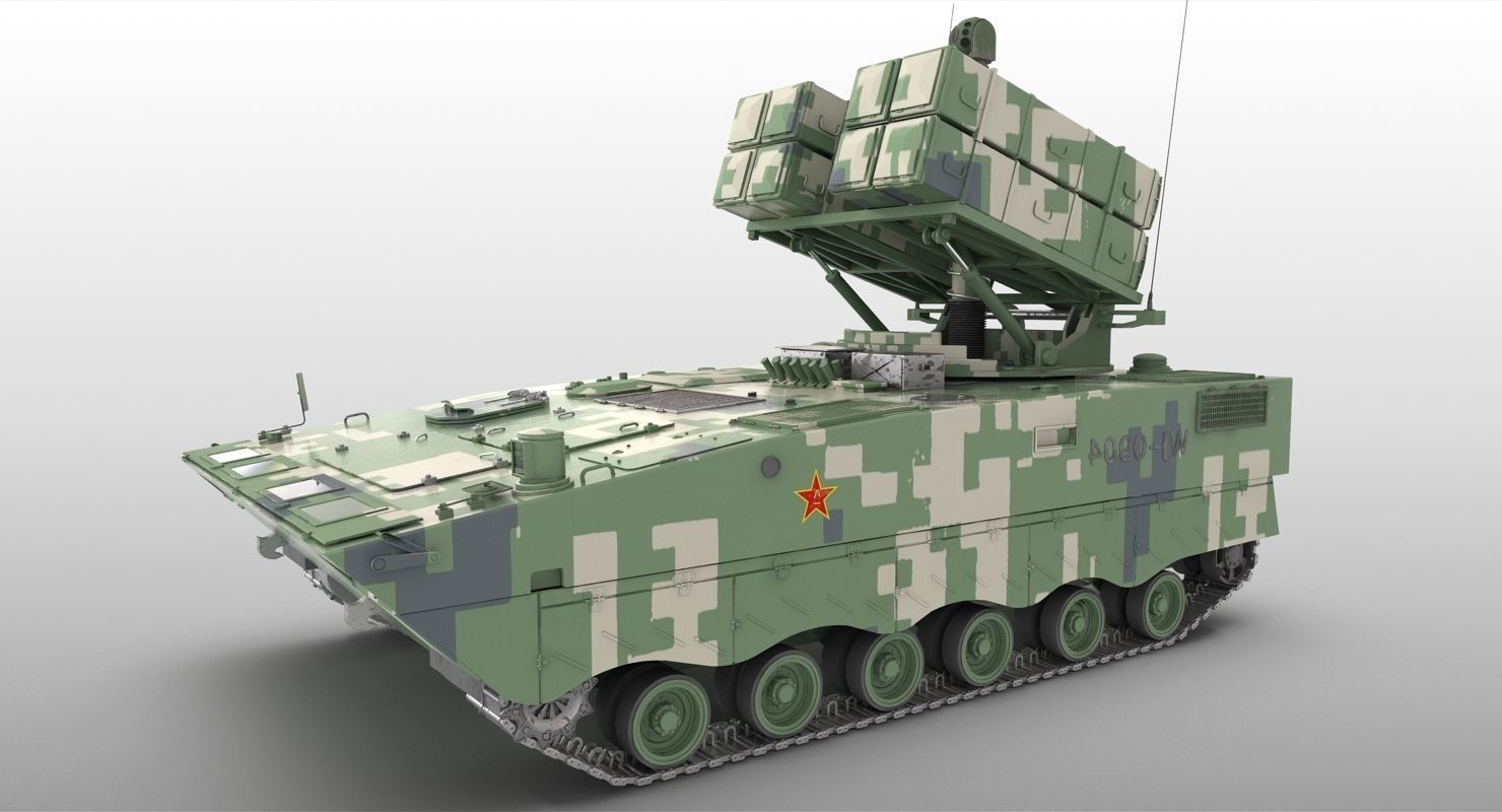 ZBD-04 ZBD04 Infantry fighting vehicle 3D model 1