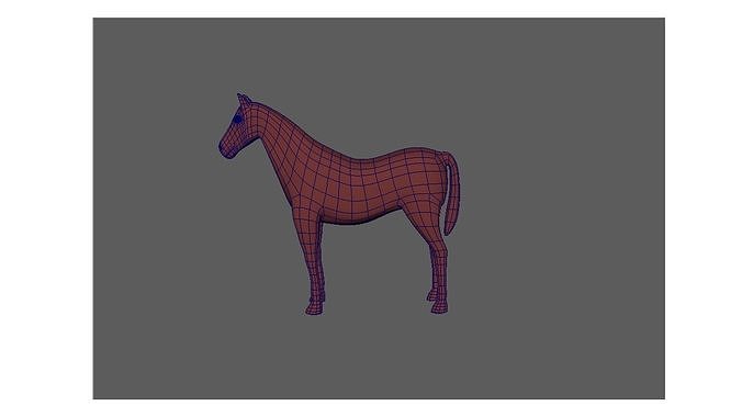 horse free VR / AR / low-poly 3D model | CGTrader