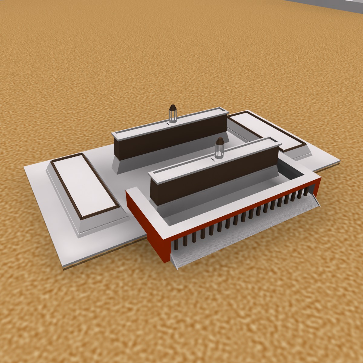 TENOCHTITLAN 3D ANCIENT CITY MAX 2010 3D model | CGTrader