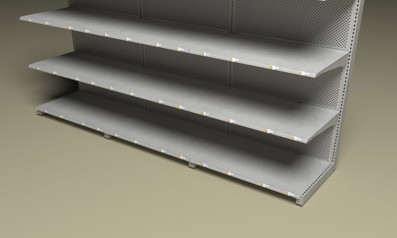 3D model Sales shelf VR / AR / low-poly | CGTrader