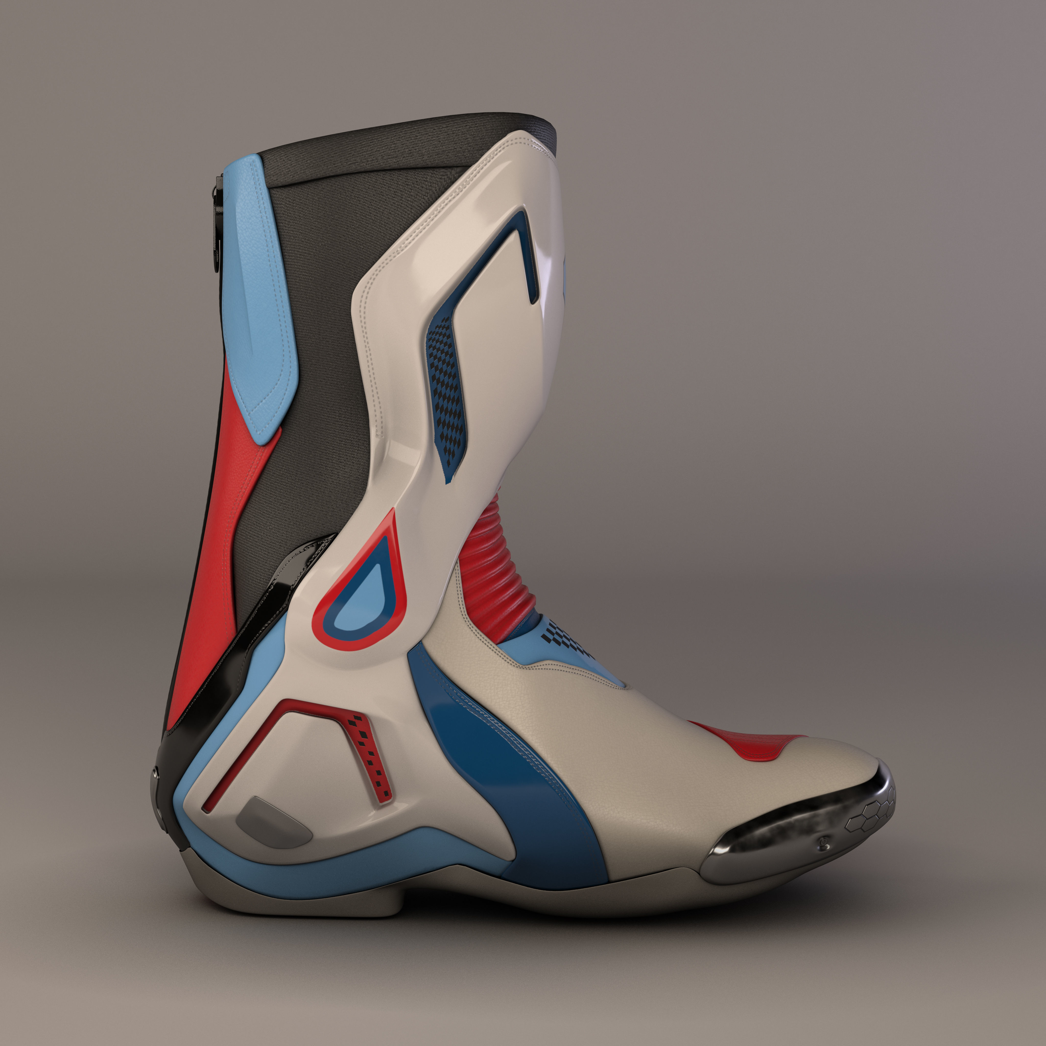 Racing Boots 3D model | CGTrader
