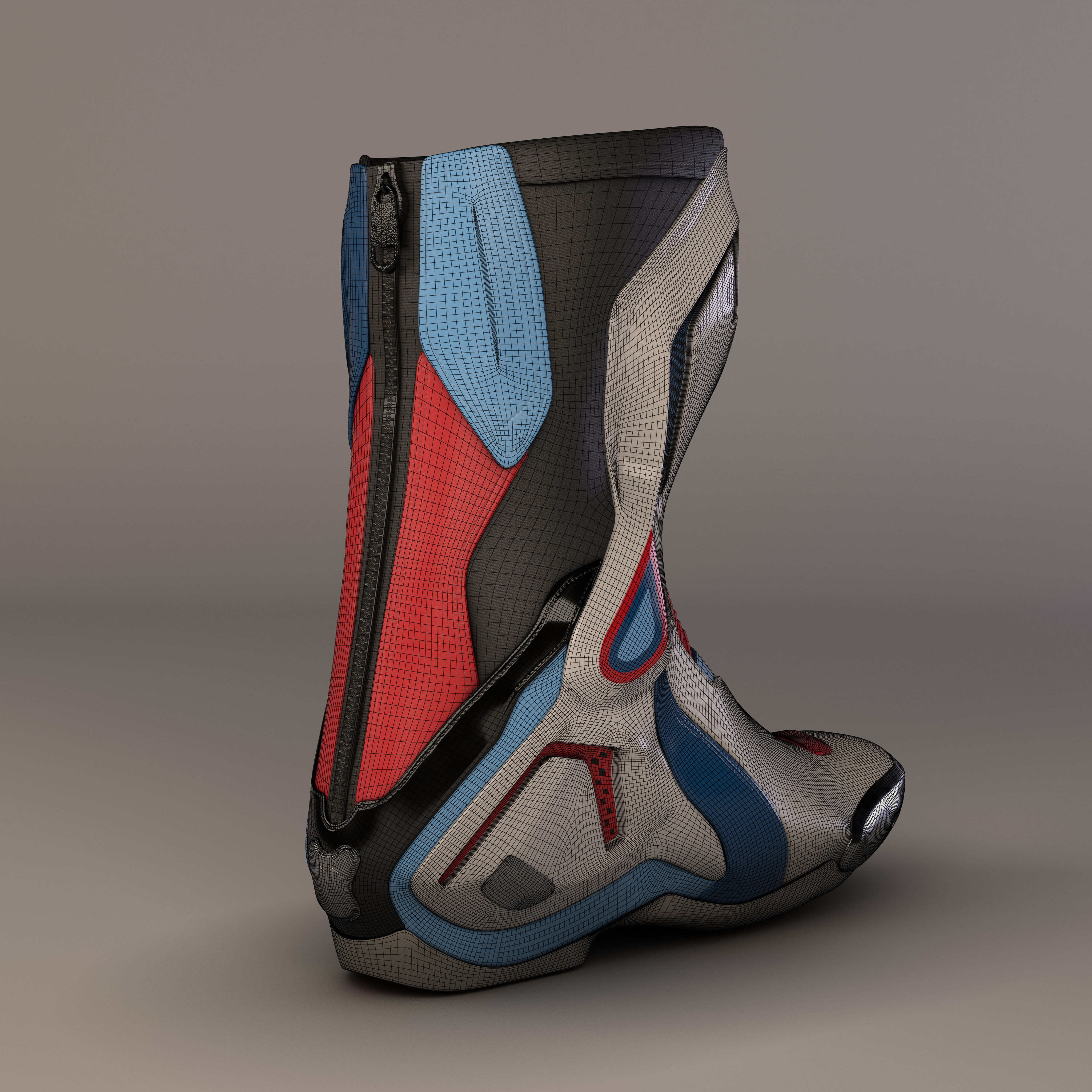 Racing Boots 3D model | CGTrader