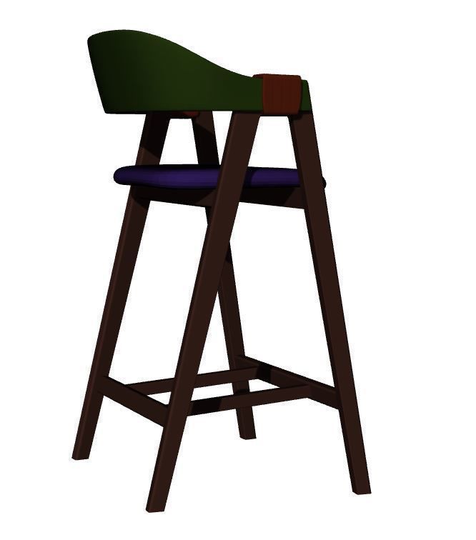 Moroso Mathilda Bar Stool free 3D model | CGTrader
