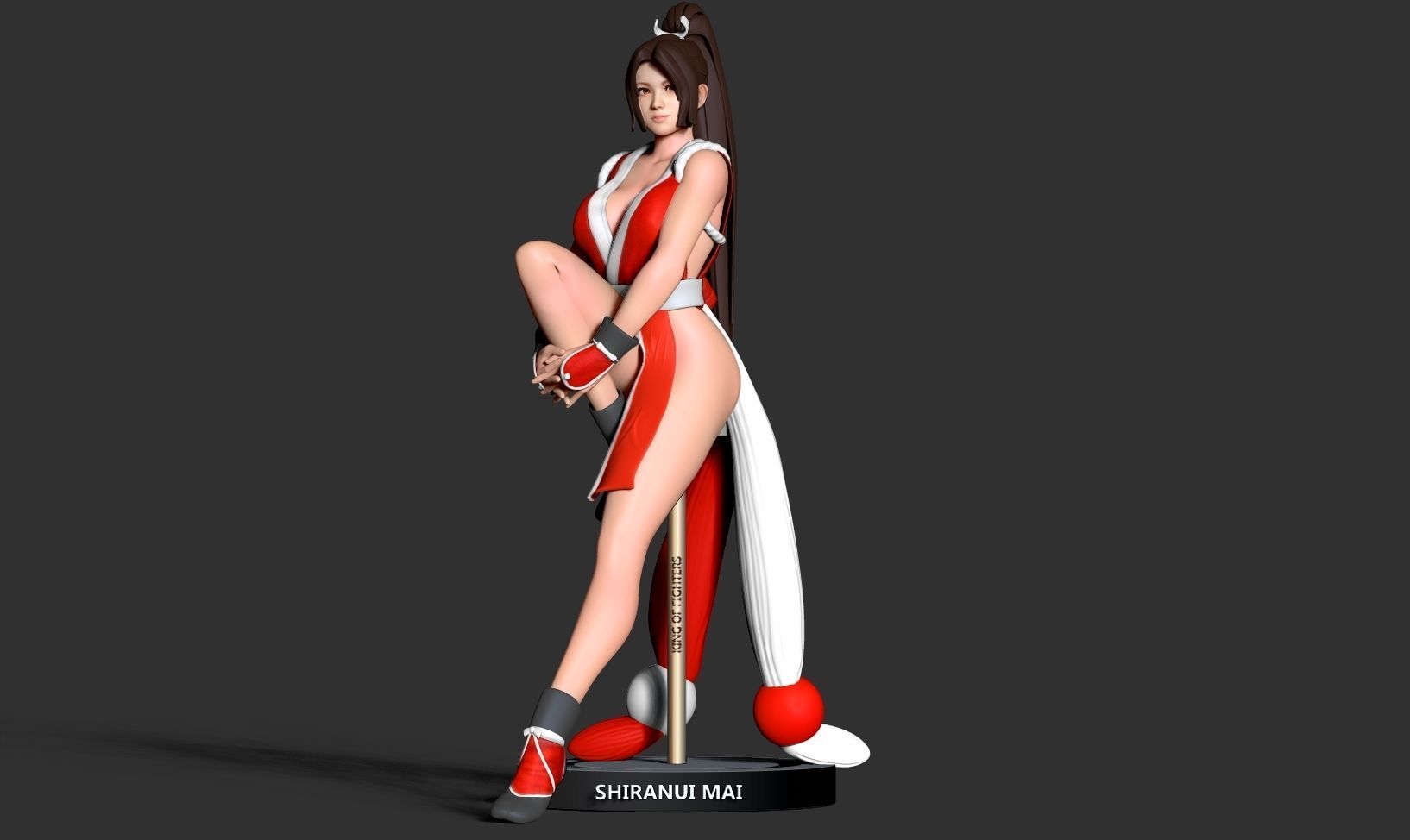 Shiranui Mai - KOF Fanart 3D model 3D printable | CGTrader